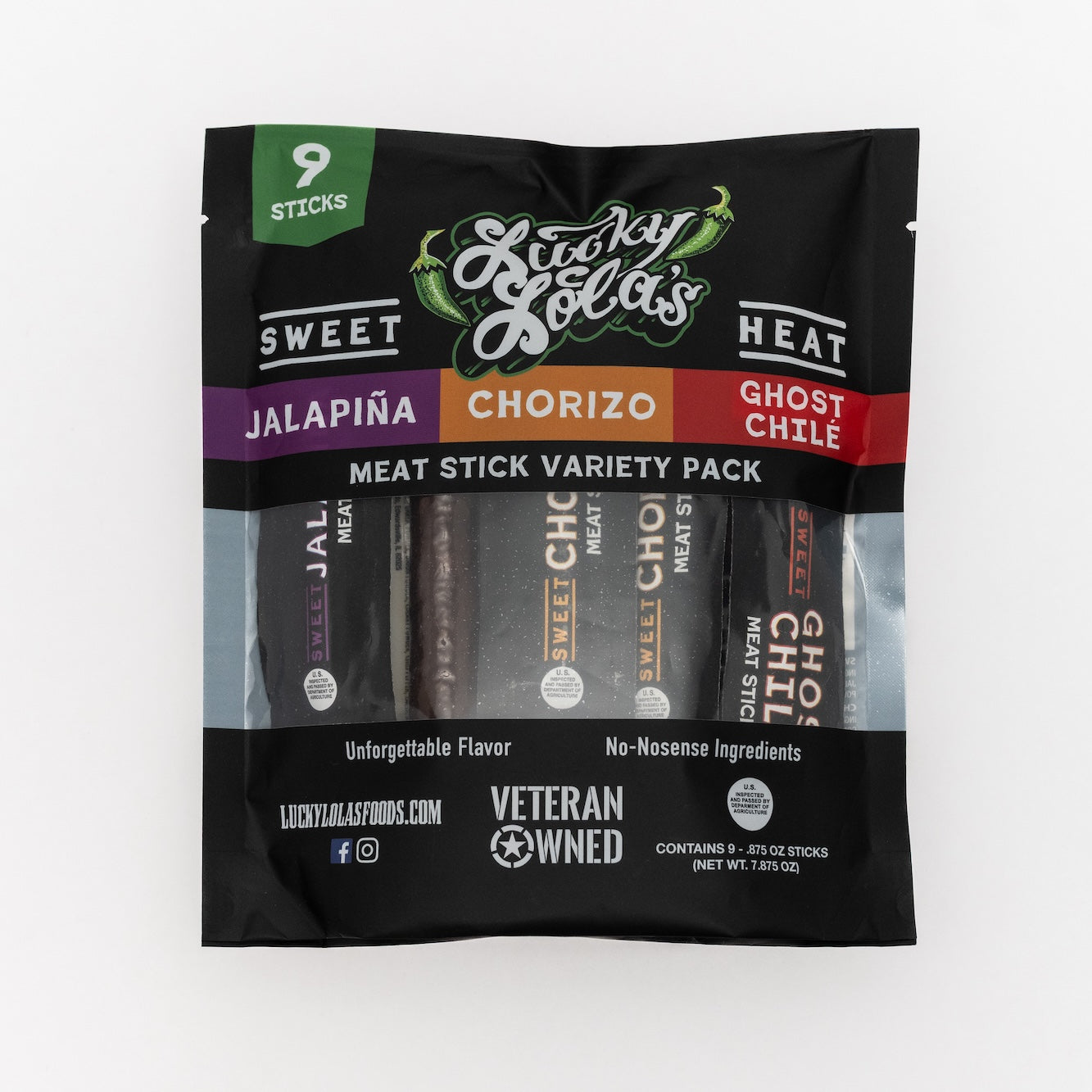Variety Pack Meat Sticks – Lucky Lola's Foods